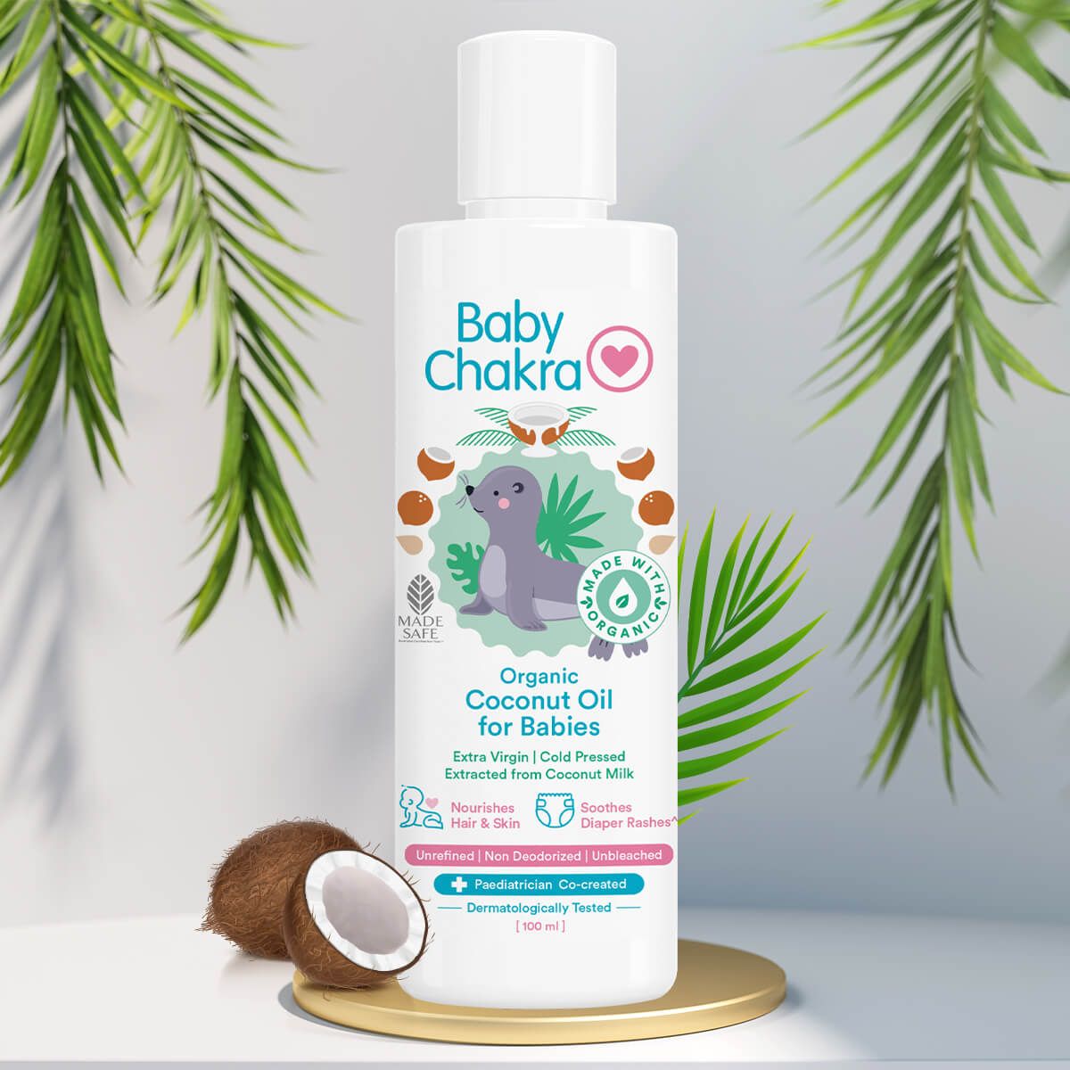 Baby Chakra Organic Coconut Oil – Faasha
