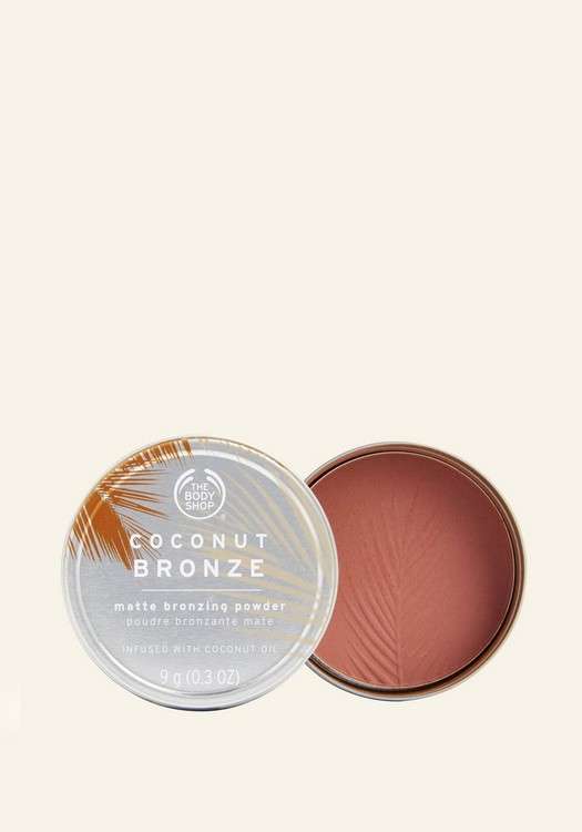 The Body Shop Coconut Bronze Matte Bronzing Powder – Dark-9g – Faasha